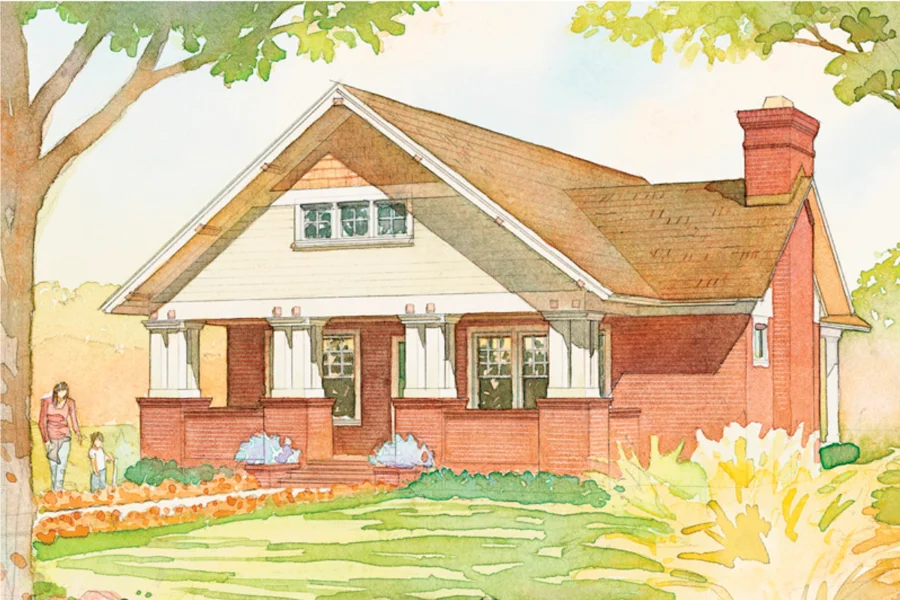 Craftsman Bungalow House Plan Southern Living House Plans